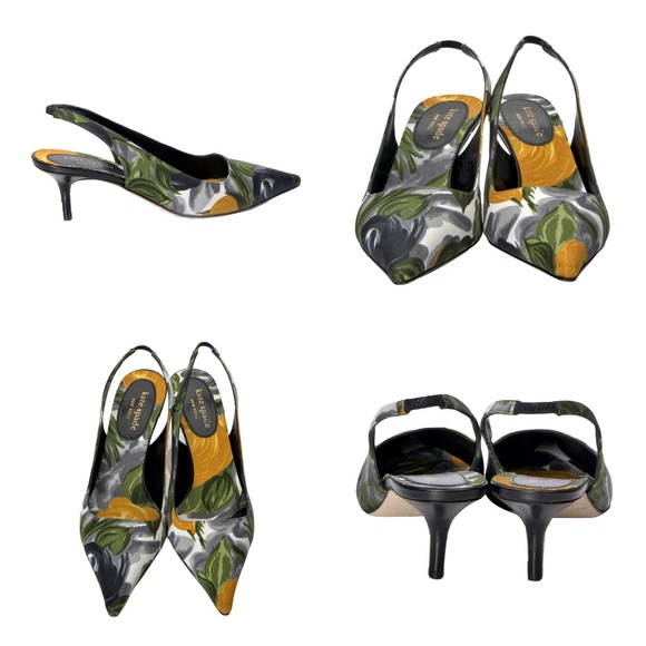 kate spade | Shoes | New Kate Spade Spring 205 Collection Floral Heel ...